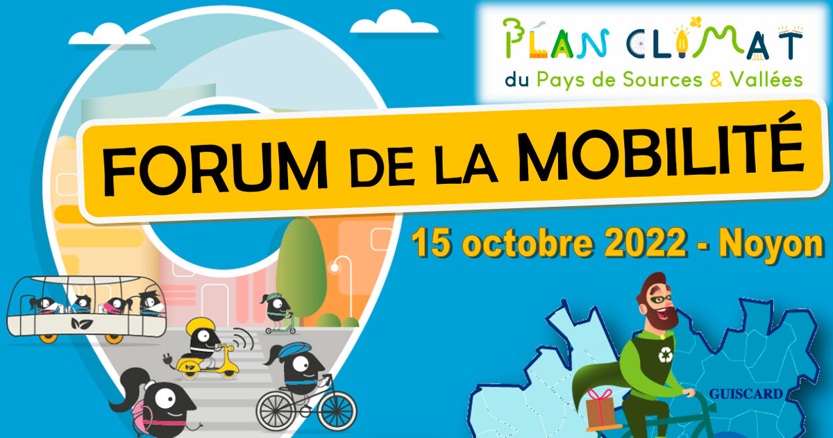Forum de la mobilité - Le 15 octobre 2022 à Noyon - Site officiel de la ...